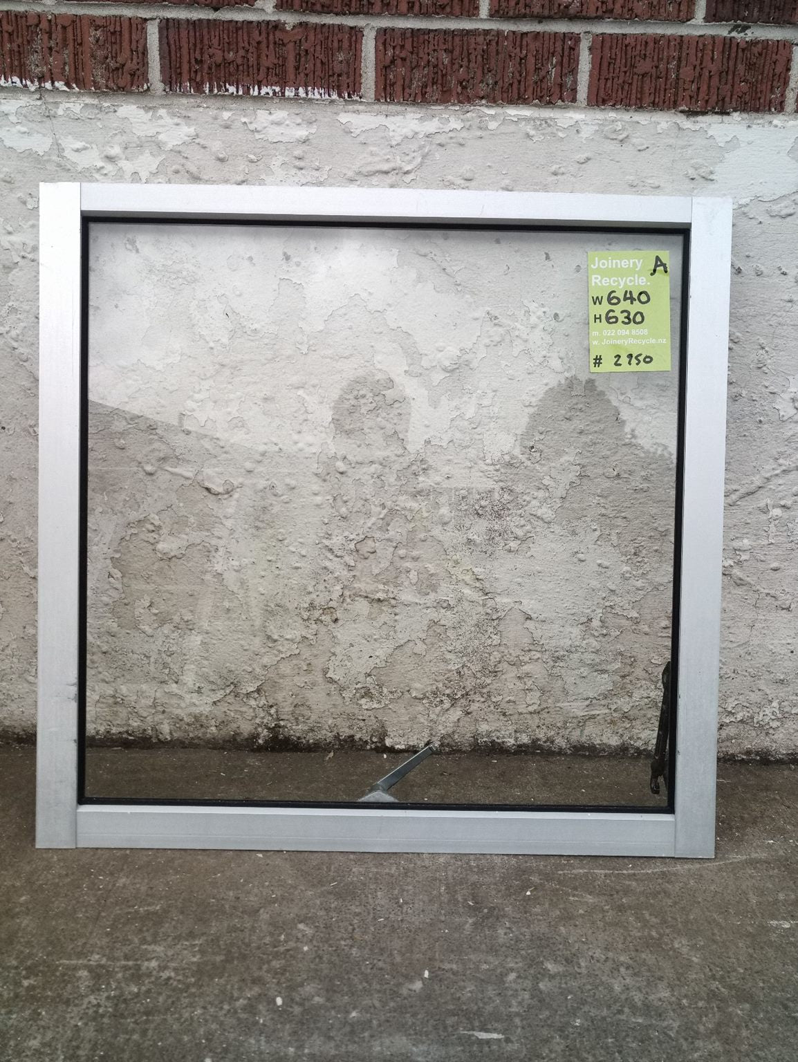 Aluminium Window Sash Box Size 640mm Wide x 630mm High [#2951 B ...