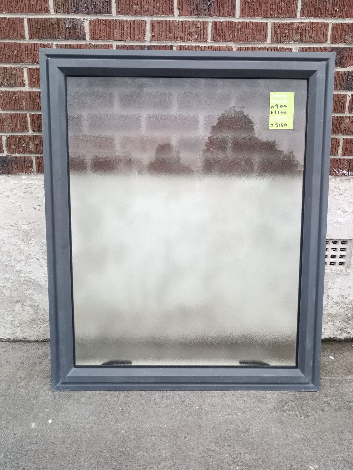 Aluminium Window Blue/Grey 900 W x 1100H [#3160] - Joinery Recycle