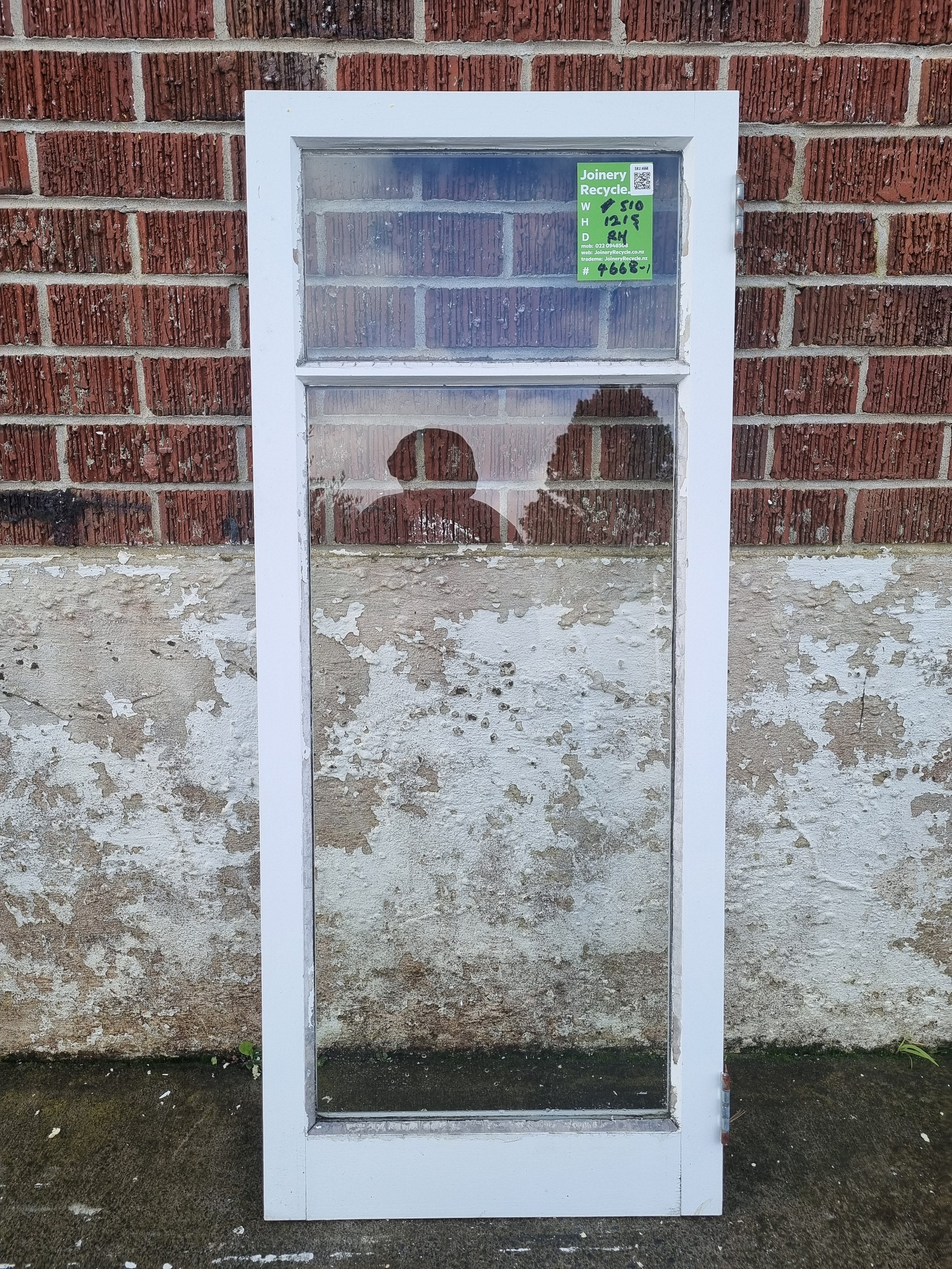 Wooden Window Sash 510 W x 1210 H [#4668 MA] - Joinery Recycle