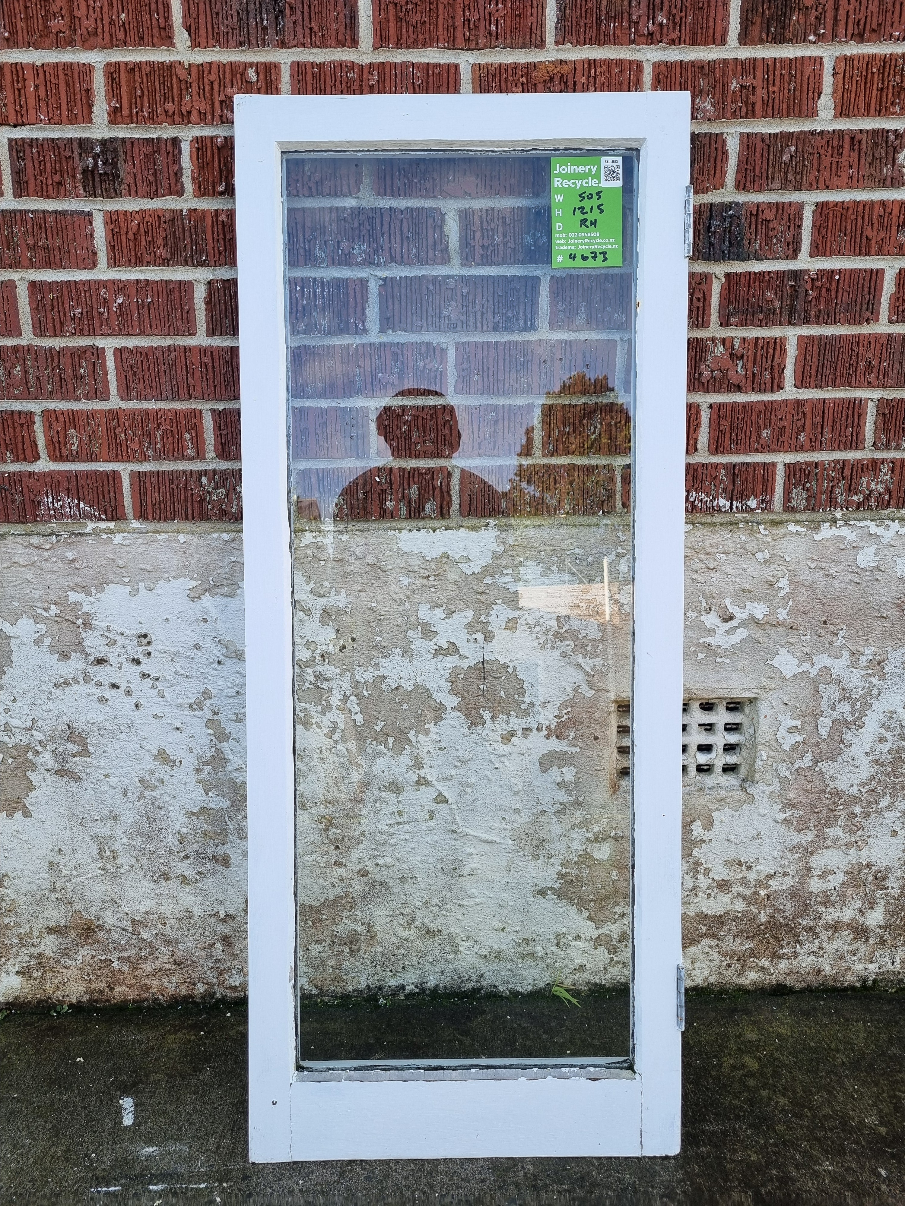 Wooden Window Sash 505 W x 1215 H [#4673 SF] - Joinery Recycle