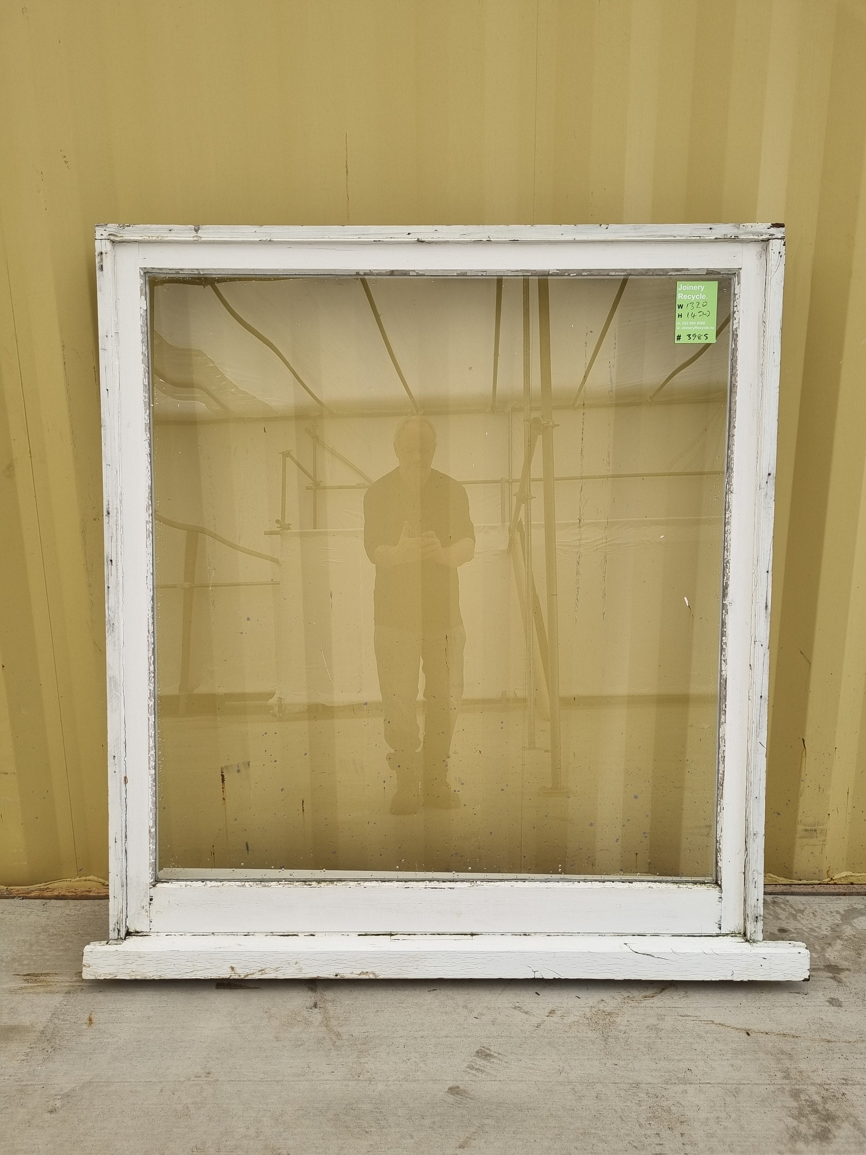 Wooden Window 1320 W x 1470 H [#3985] – Joinery Recycle