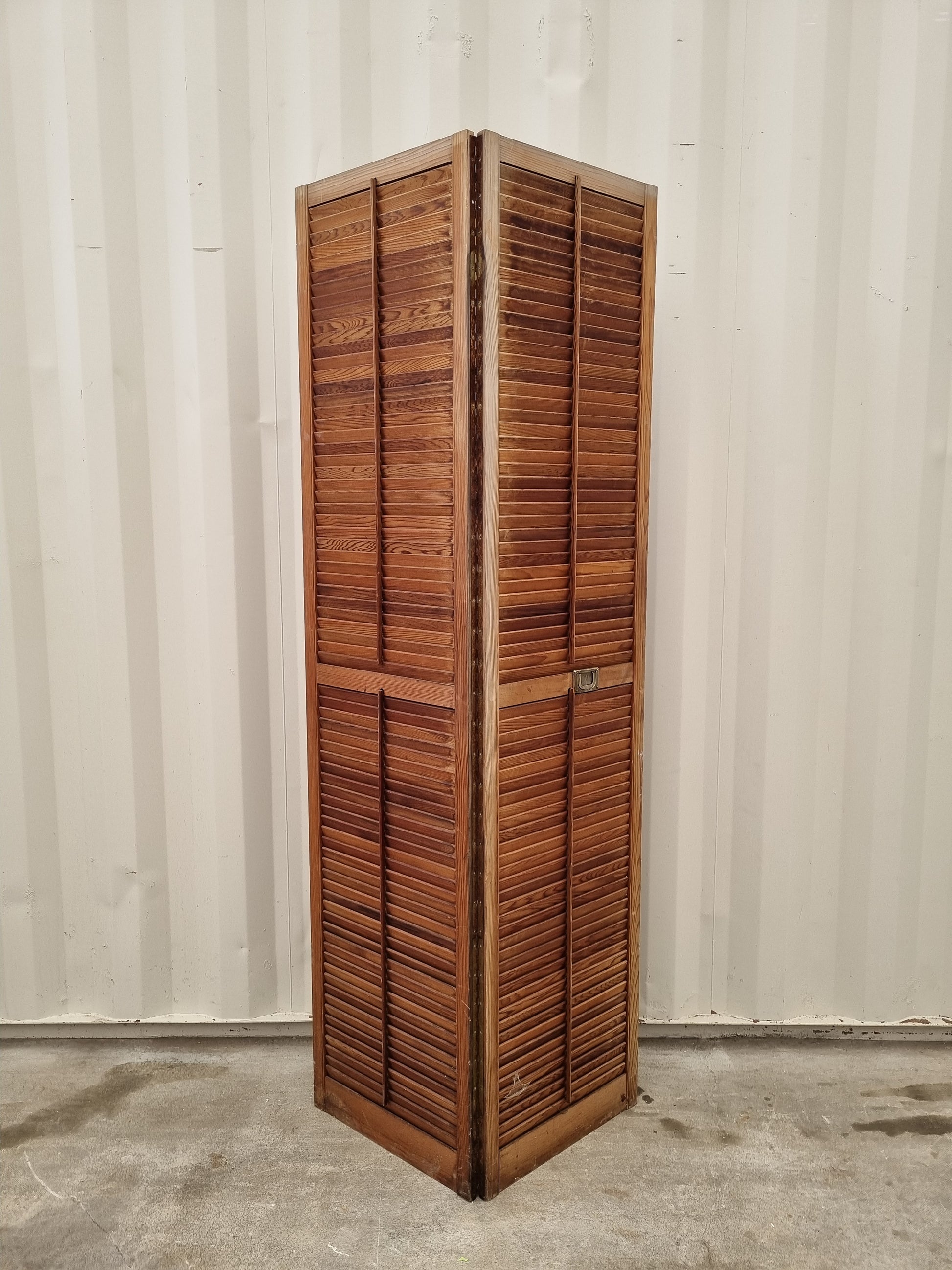 Cedar Wood Shutters 980 W x 2090 H [#4584 SF] - Joinery Recycle
