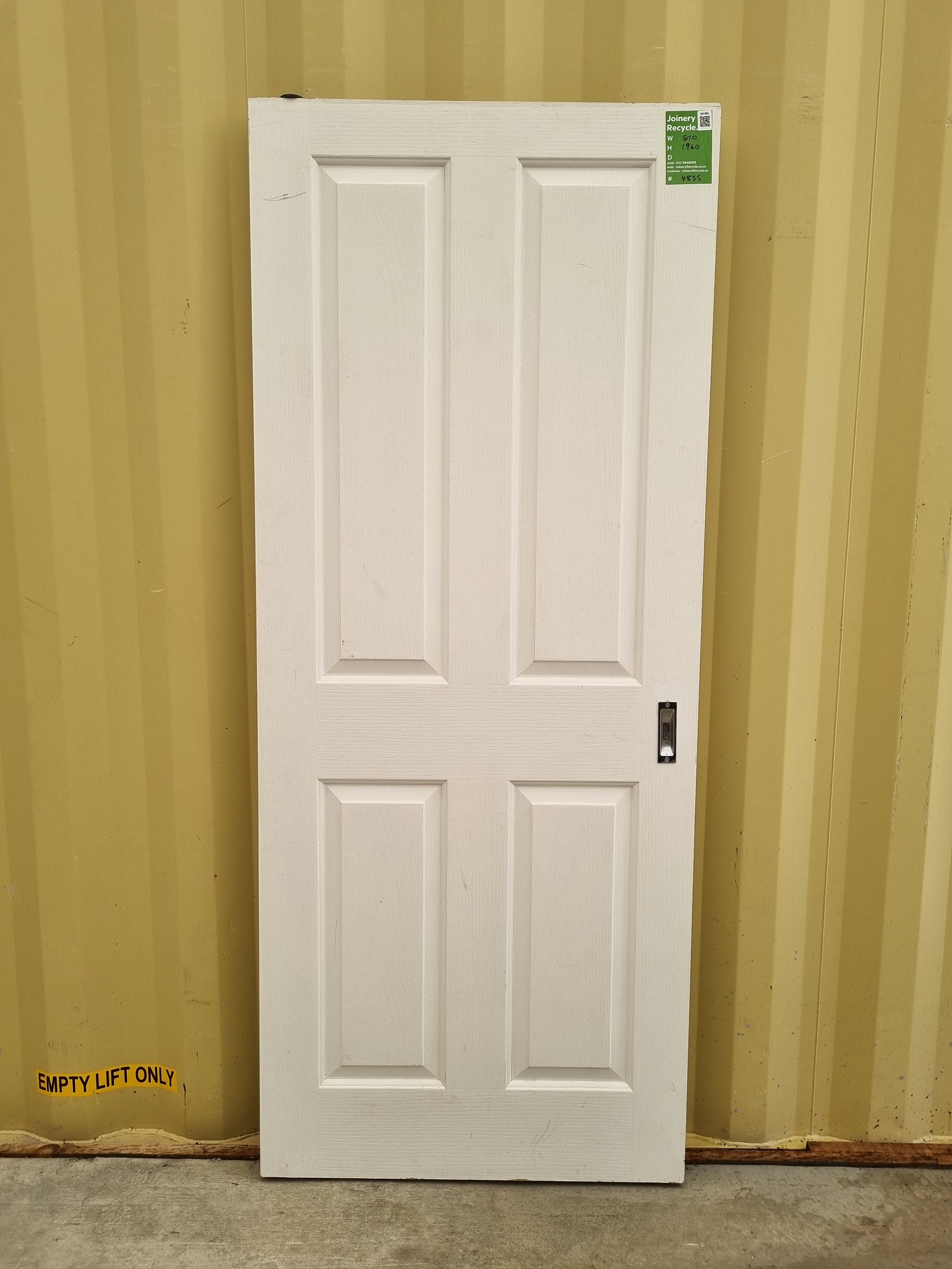Sliding Wardrobe Door 810 W x 1960 H [#4835] – Joinery Recycle