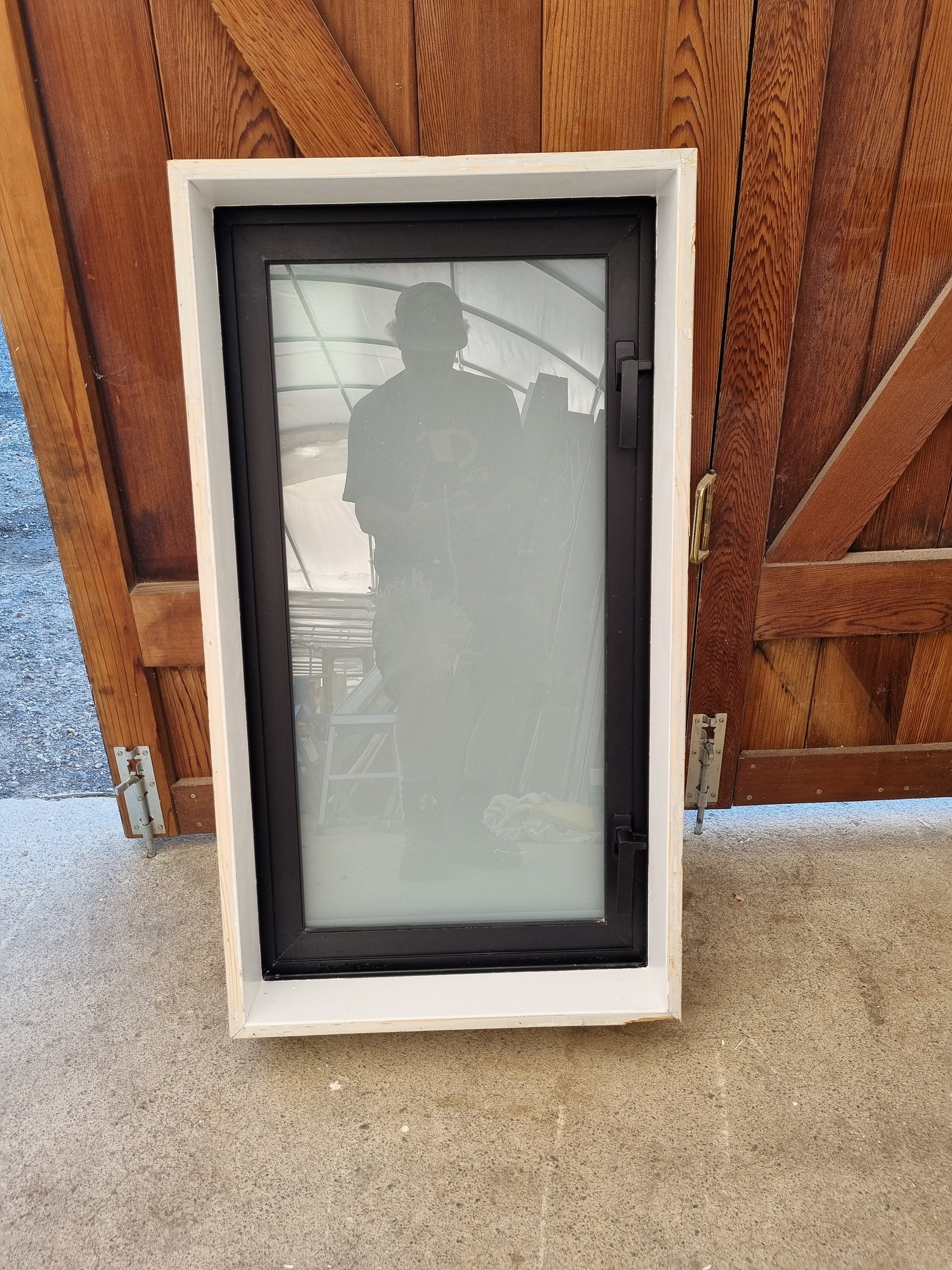 Double Glazed Aluminium Window Brown 560 W x 930 H [#4760] - Joinery ...