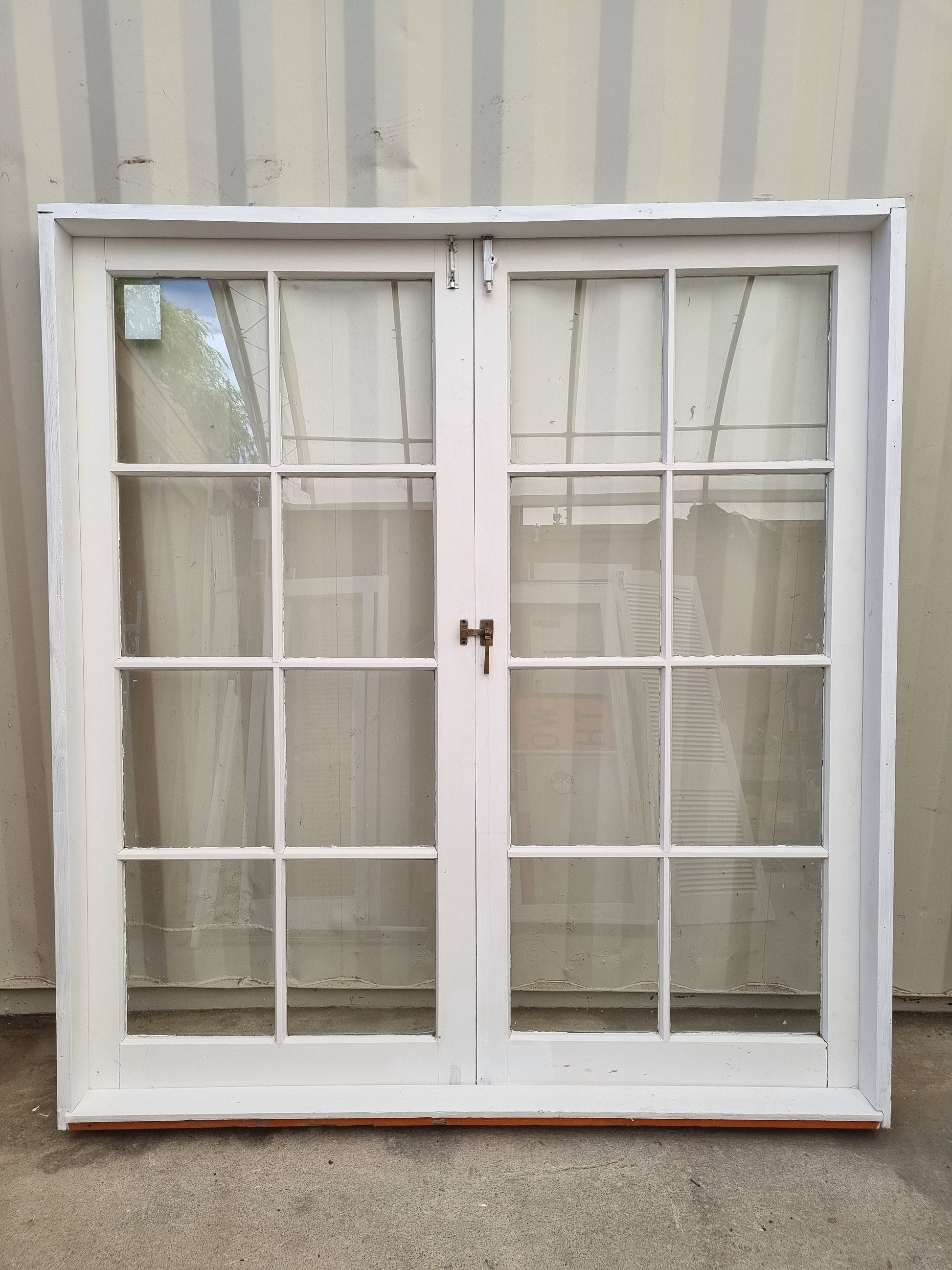 Wooden French Doors 1800 W x 1990 H [#4868 SF] - Joinery Recycle