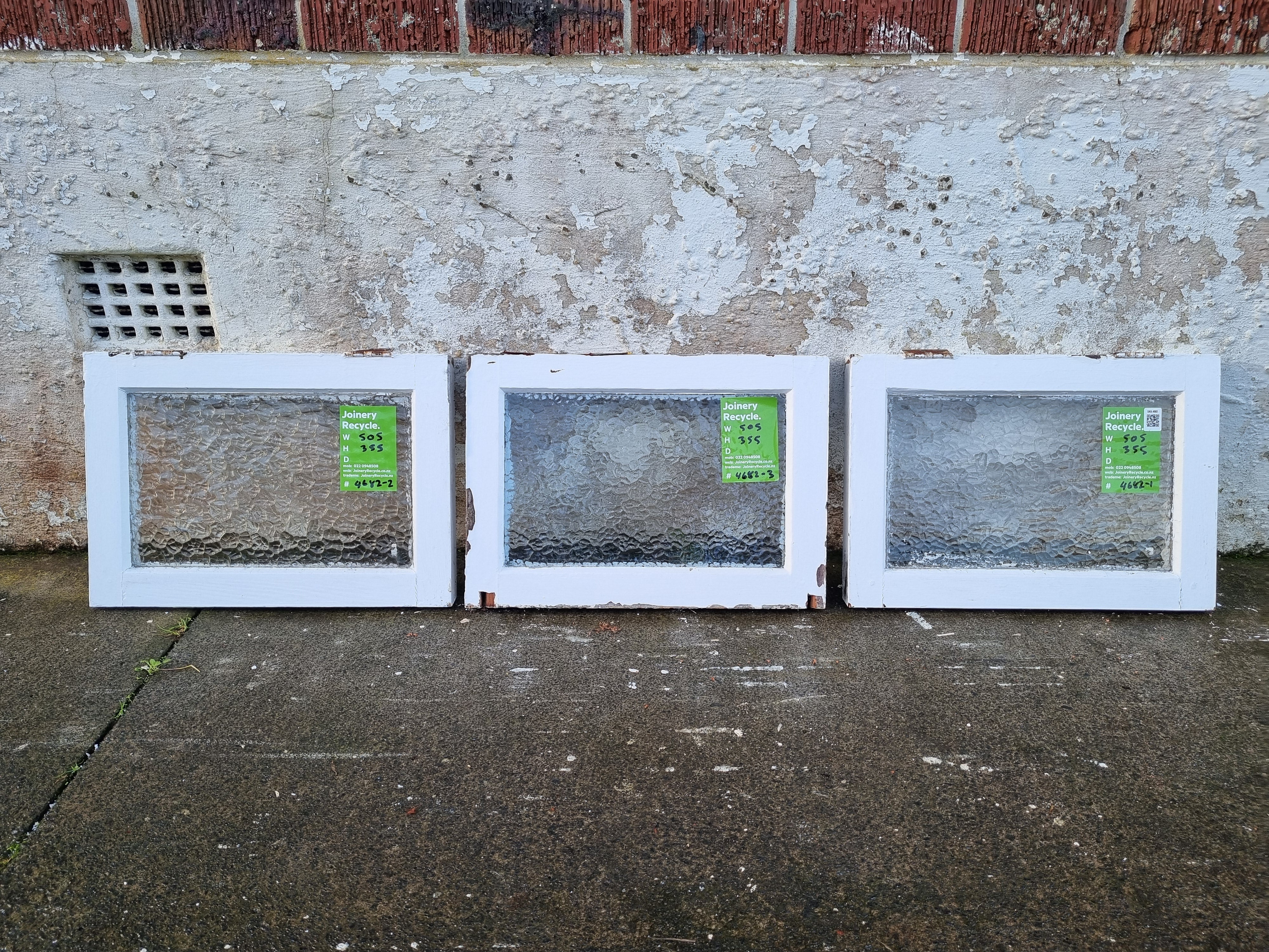 BUNGALOW Wooden Window Sashes 505 W x 355 H [#4682 SF] - Joinery Recycle