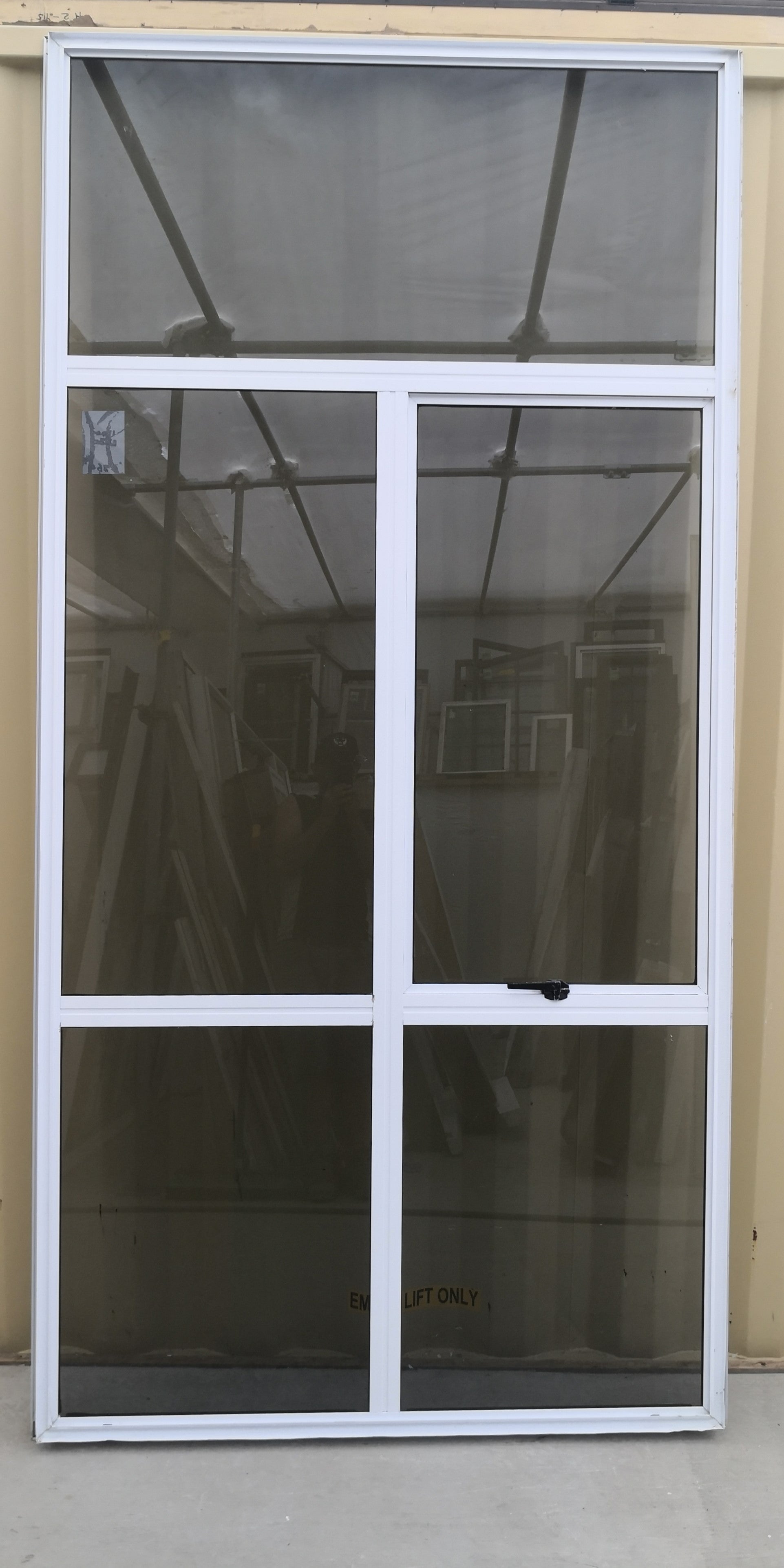 HUGE Ali Window White 1300 W x 2620 H [#4869 SF] | Joinery Recycle