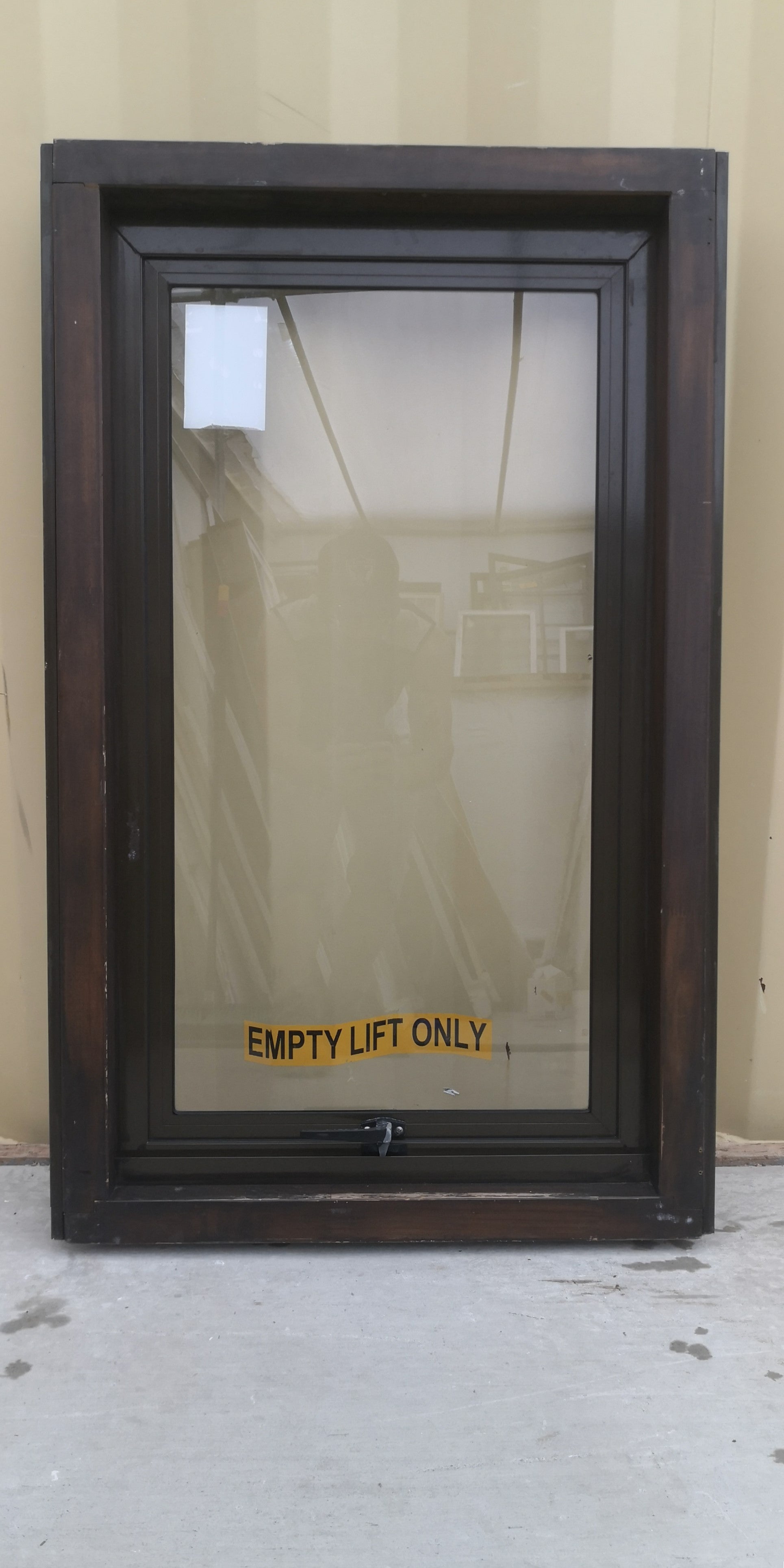 Aluminium Window Brown 650 W x 1080 H [#4598 SF] - Joinery Recycle